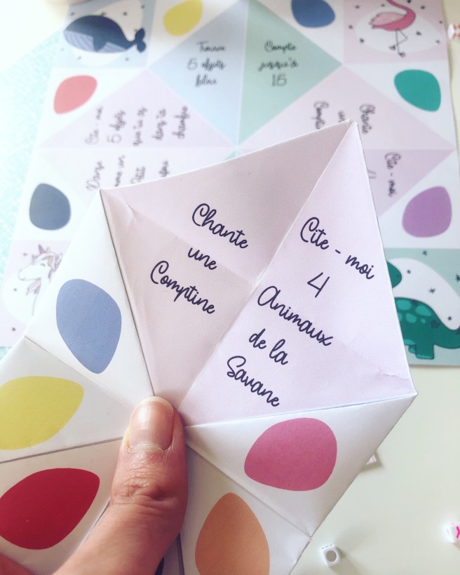Freebies Kids // Ma Cocotte en Papier pour apprendre en s’amusant